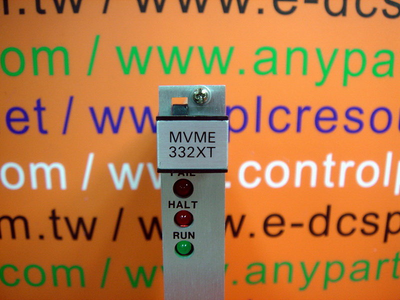 MOTOROLA MVME 332XT VME BOARD - PLC DCS SERVO Control MOTOR POWER SUPPLY IPC ROBOT